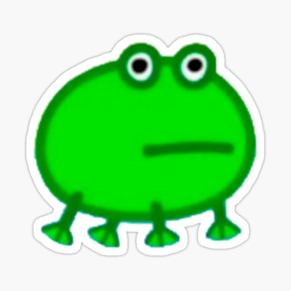 "Frog meme" Sticker for Sale by uchix | Redbubble