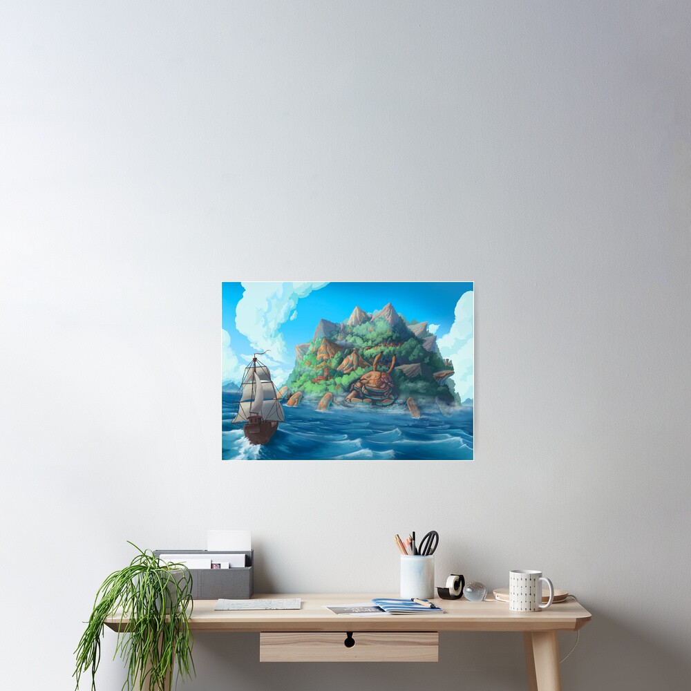 "The Reshi Isles" Poster for Sale by conj | Redbubble