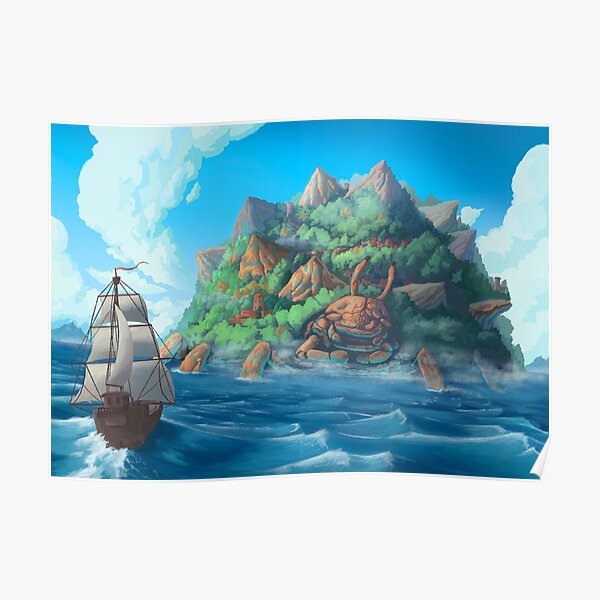 "The Reshi Isles" Poster for Sale by conj | Redbubble