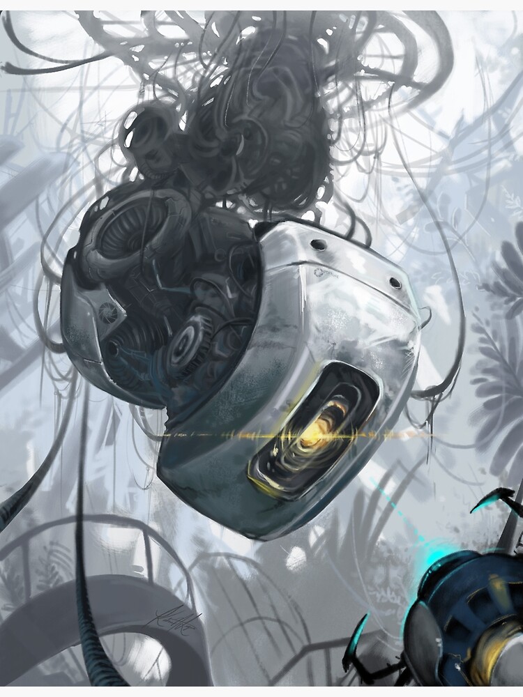 "GLaDOS" Art Print by nosafehaven | Redbubble