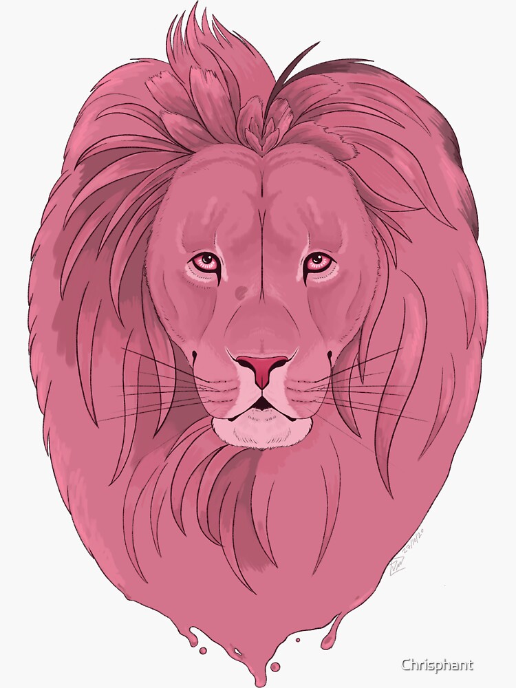 "Slime Lion" Sticker by Chrisphant | Redbubble