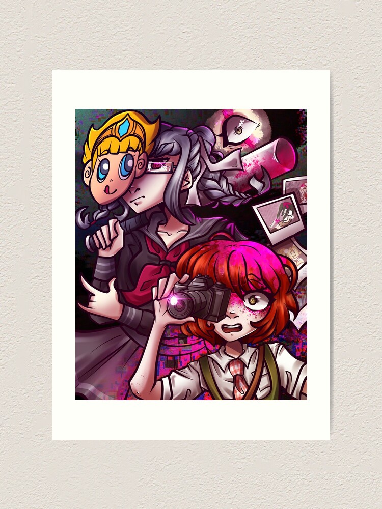 "Sdr2 Trial 2 Mahiru and Peko" Art Print by SkeletalAxolotl | Redbubble