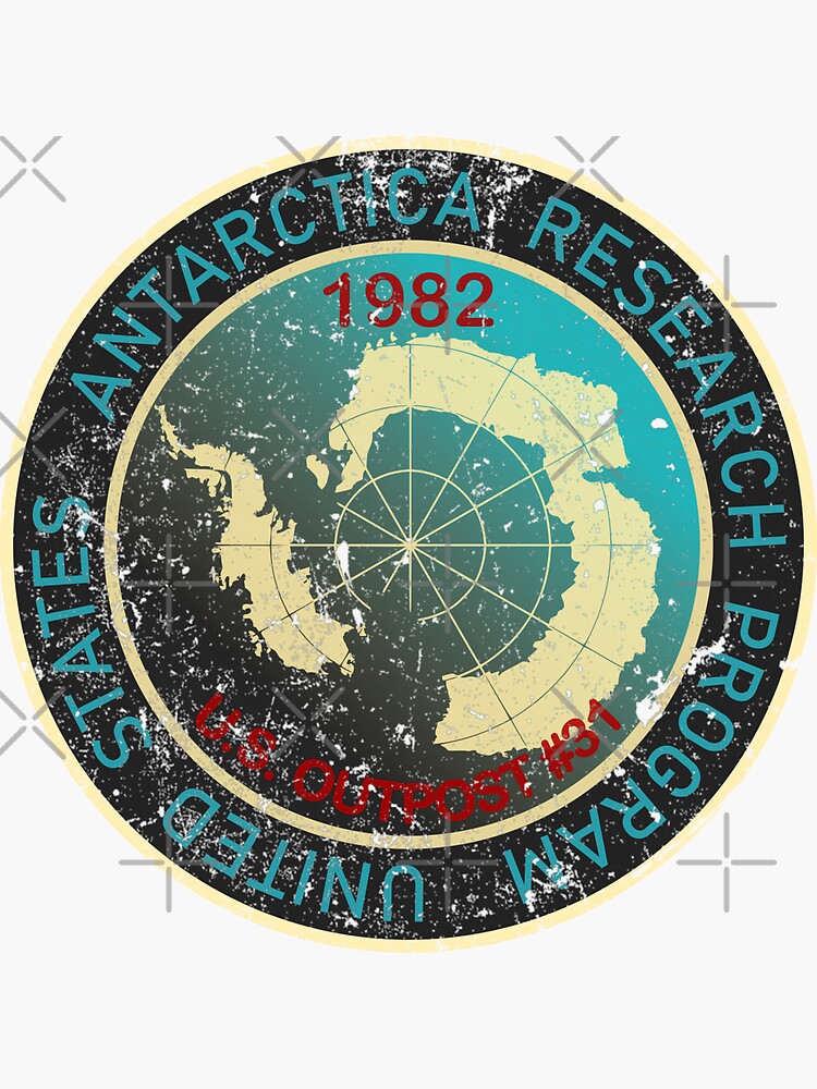 "The Thing Antarctica Research Program Outpost 31" Sticker for Sale by ...