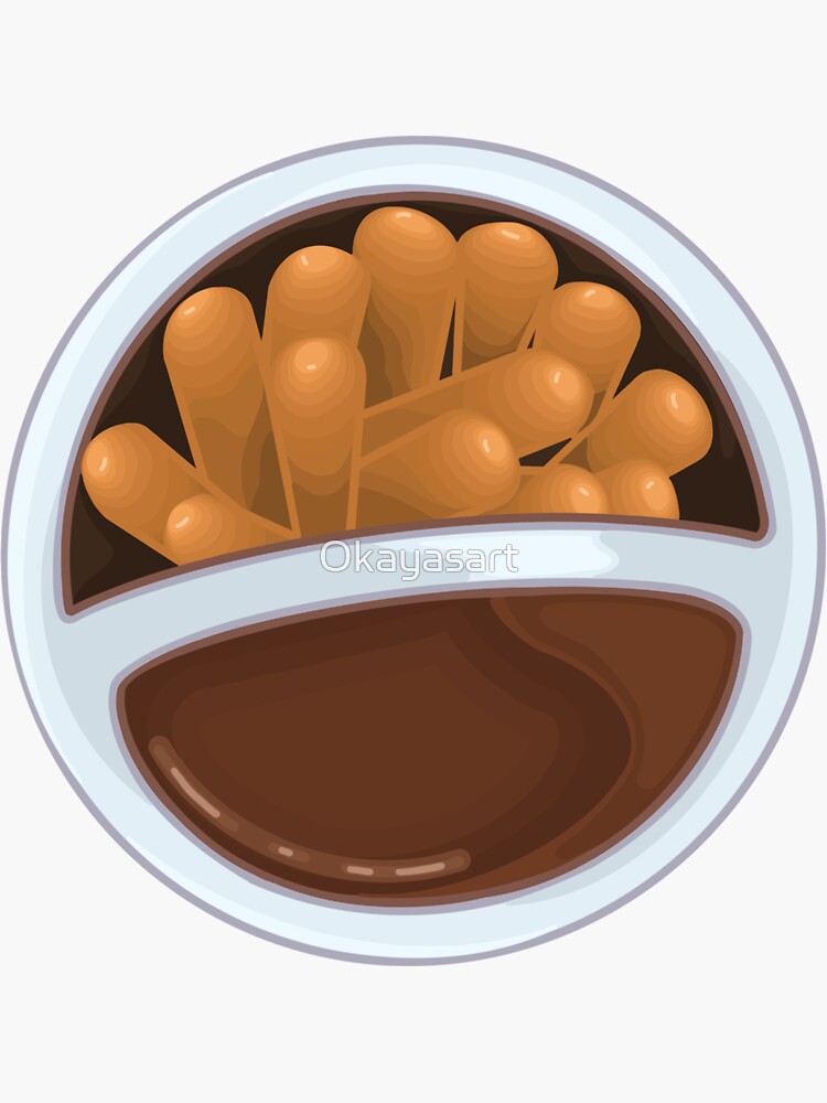 "Yan Yan Japanese Snack" Sticker for Sale by Okayasart | Redbubble