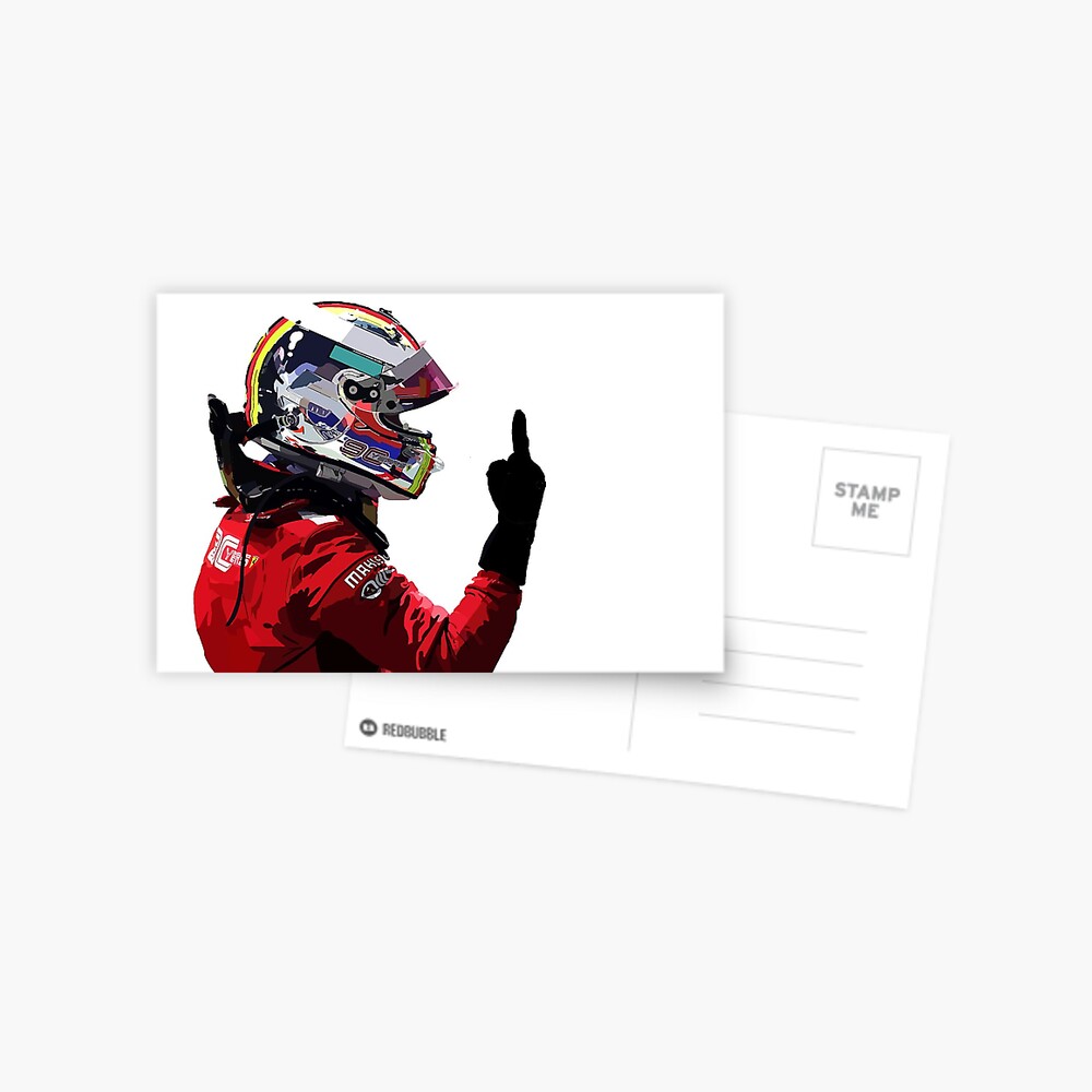 "Sebastian Vettel " Sticker for Sale by shadow-aj | Redbubble