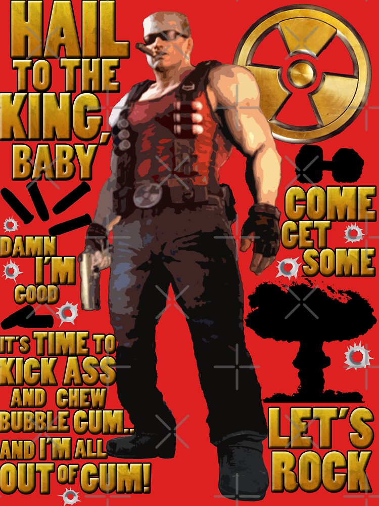 "Duke Nukem" Essential T-Shirt for Sale by red-leaf | Redbubble