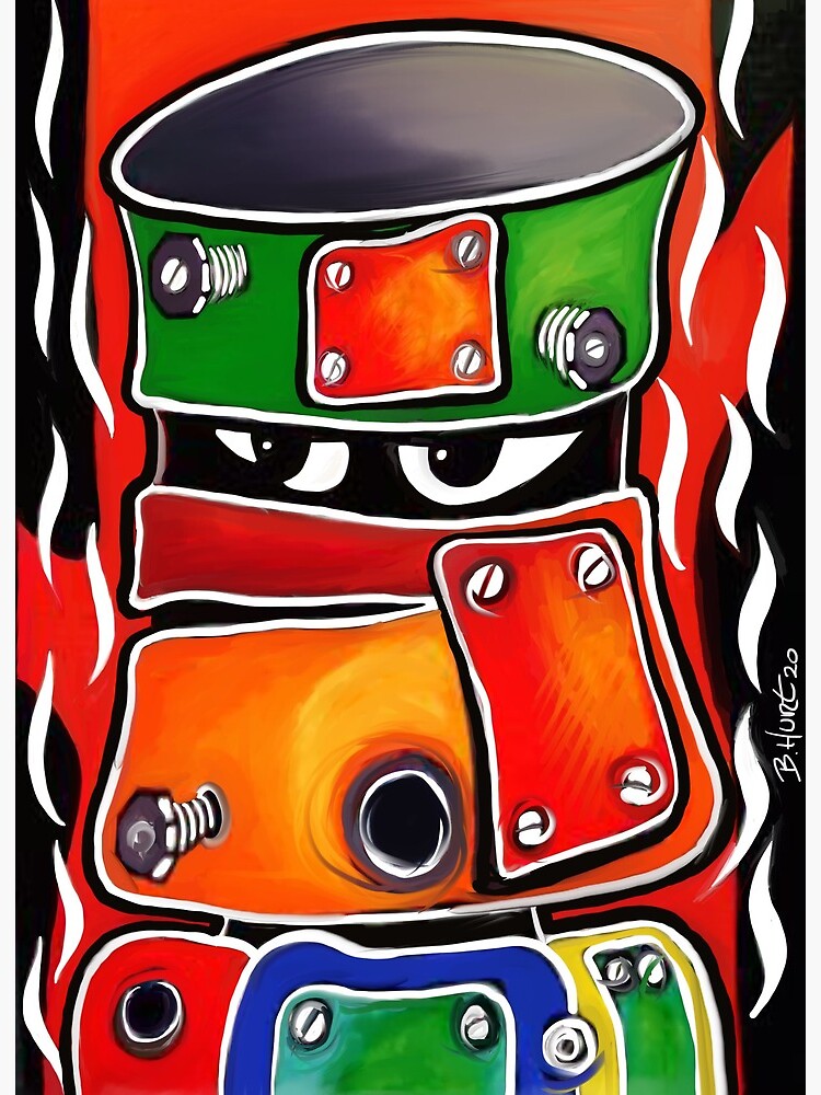 "Ned" Art Board Print for Sale by Huntaustralia | Redbubble