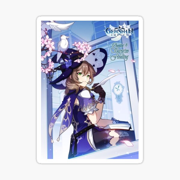 "Genshin Impact - Chapter 4: Surprise Finding - Lisa" Sticker for Sale ...