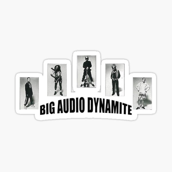 Big Audio Dynamite Stickers | Redbubble