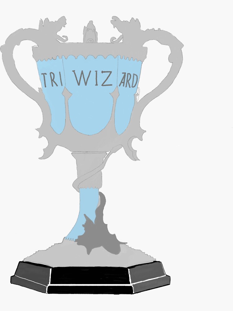 "Triwizard Cup" Sticker for Sale by chloebuckley221 | Redbubble