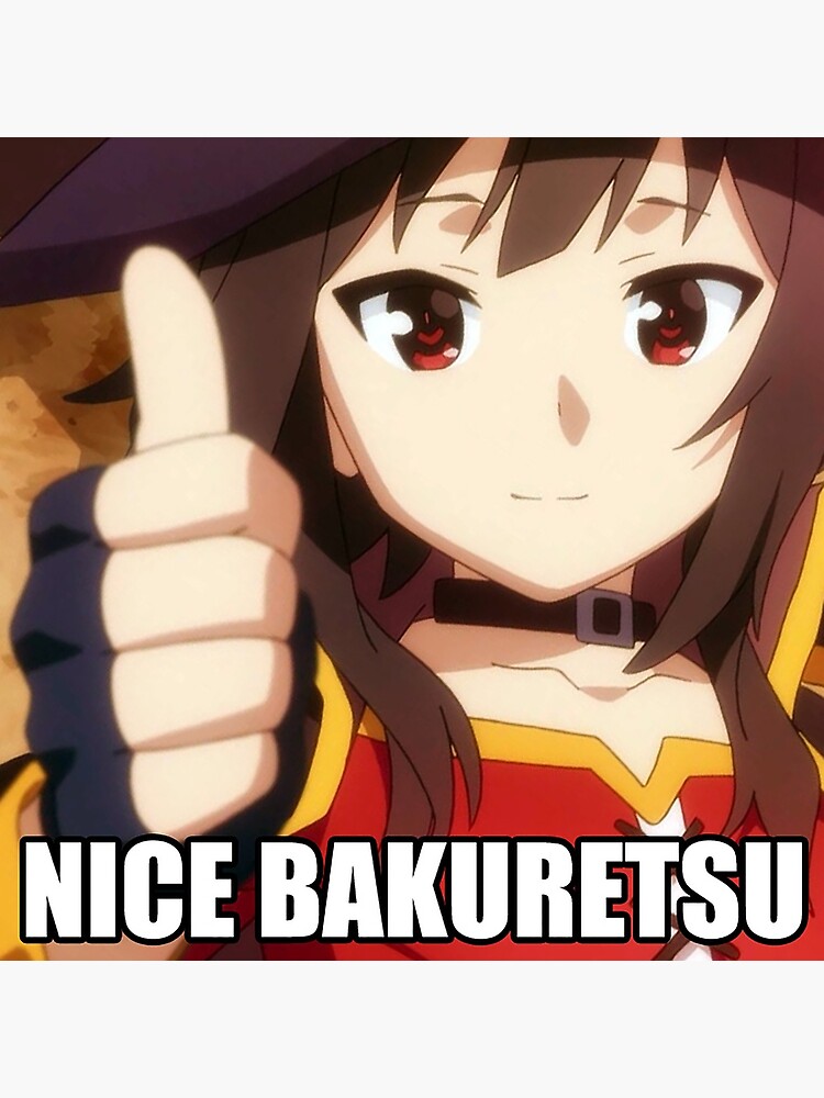 "Megumin Nice Bakuretsu Konosuba" Photographic Print by FlandresBowler ...