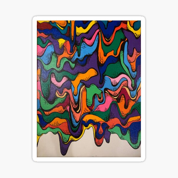 "Drippy" Sticker by KellyHuber | Redbubble