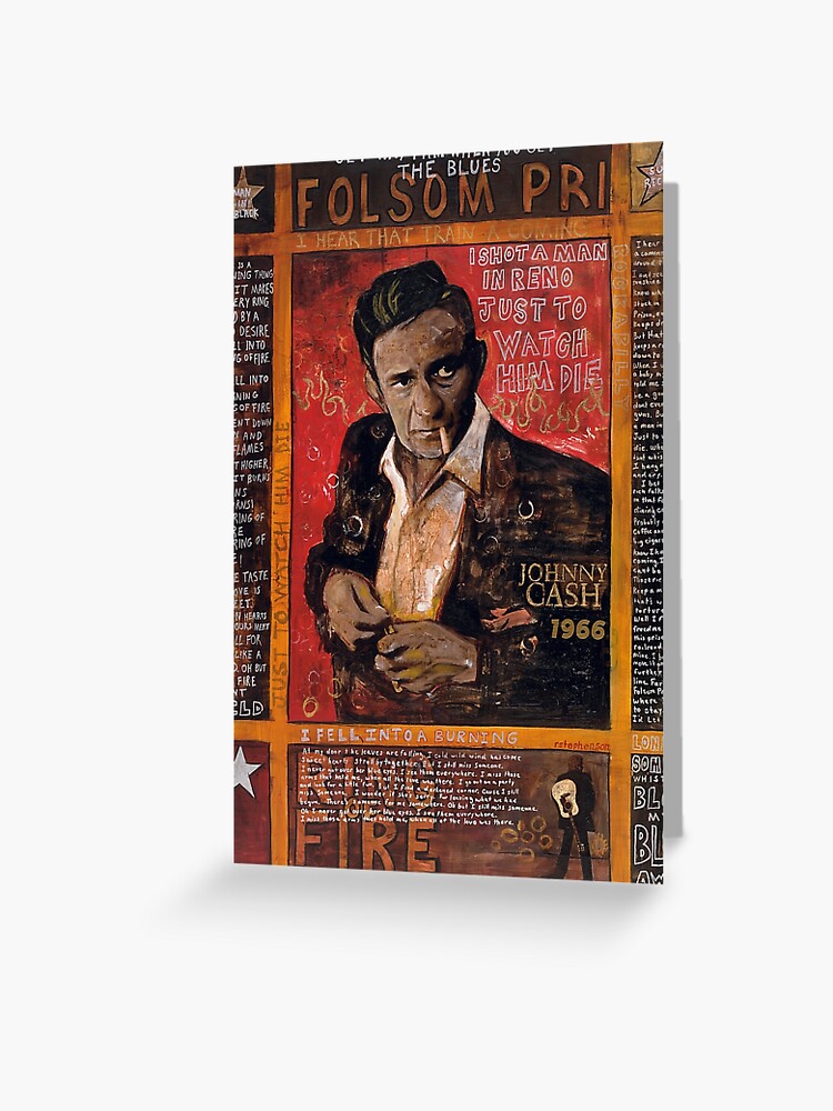"Johnny " Greeting Card for Sale by RayStephenson | Redbubble