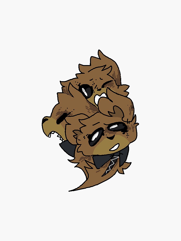 "Freddles" Sticker by kryozdaddy | Redbubble