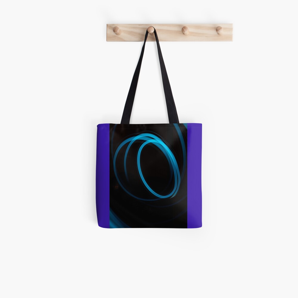 "Whirl Illustration, blue whirl illustration, light , night, blue ring ...