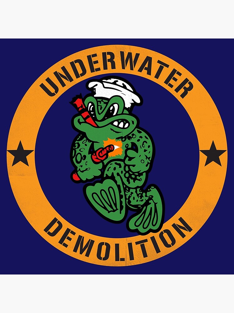 "Fifties Frogman" Poster for Sale by Tobias1969 | Redbubble