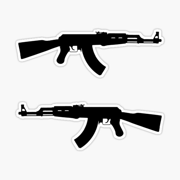 Face Lift Unlimited Motorcycle Decals & Stickers Ak 47 Kalashnikov Bolt ...