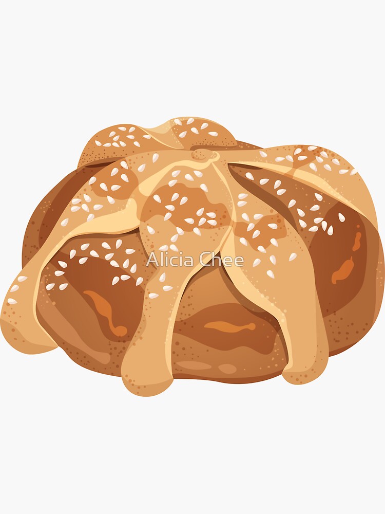 Pan De Muerto Clipart Mexican Day Of The Dead Bread Recipe Homemade