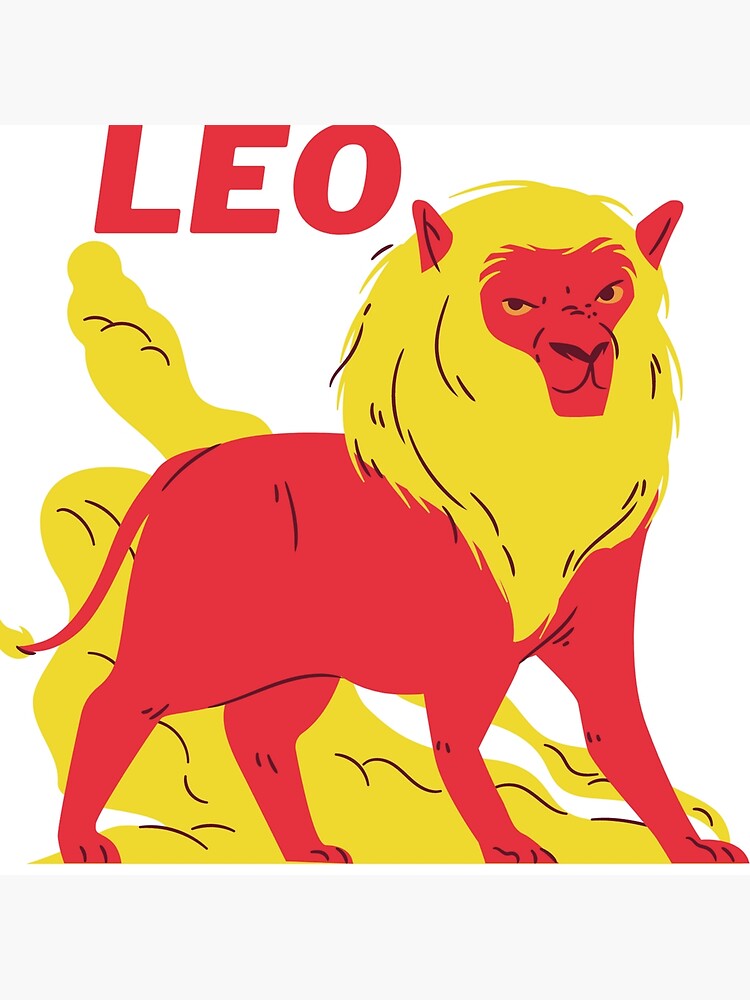 "Pick your zodiac sign Leo" Poster for Sale by Rajzone | Redbubble