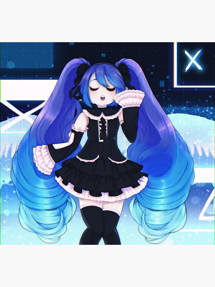 "Infinity Miku" Art Print by HatsuneBriku | Redbubble