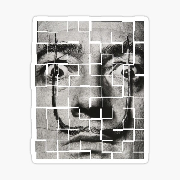 "salvador dali " Sticker for Sale by demartistry | Redbubble