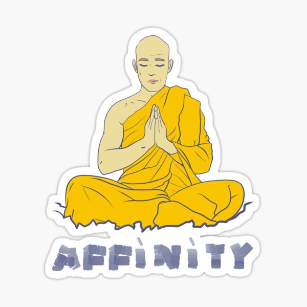 "Affinity" Sticker for Sale by kallydru | Redbubble