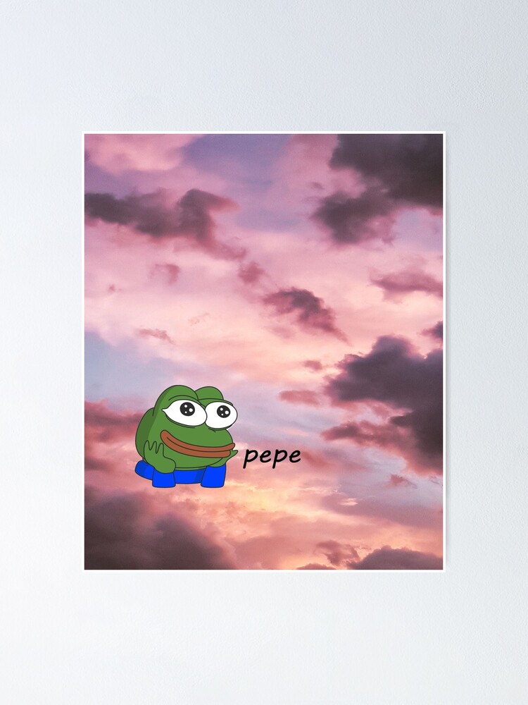 "Pepe the frog" Poster by Andriukas11 | Redbubble