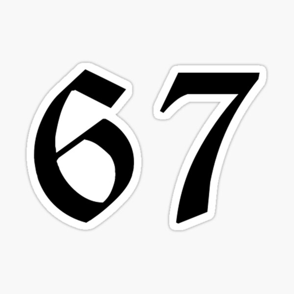 "Hooligan Hefs 67" Sticker for Sale by fomodesigns | Redbubble