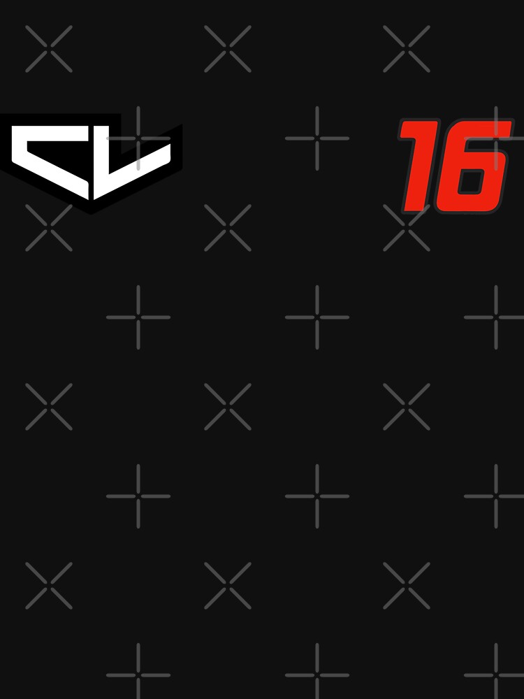 "Charles Leclerc CL16" Pullover Hoodie by T-Boy97 | Redbubble