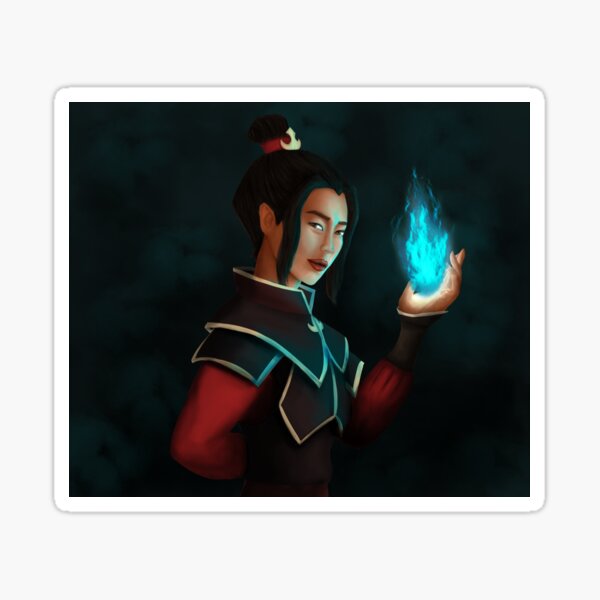 "azula" Sticker for Sale by lizacreates | Redbubble