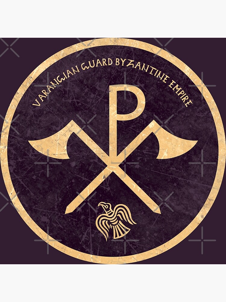 "Varangian Guard Byzantine Empire Flag" Art Print for Sale by quark ...