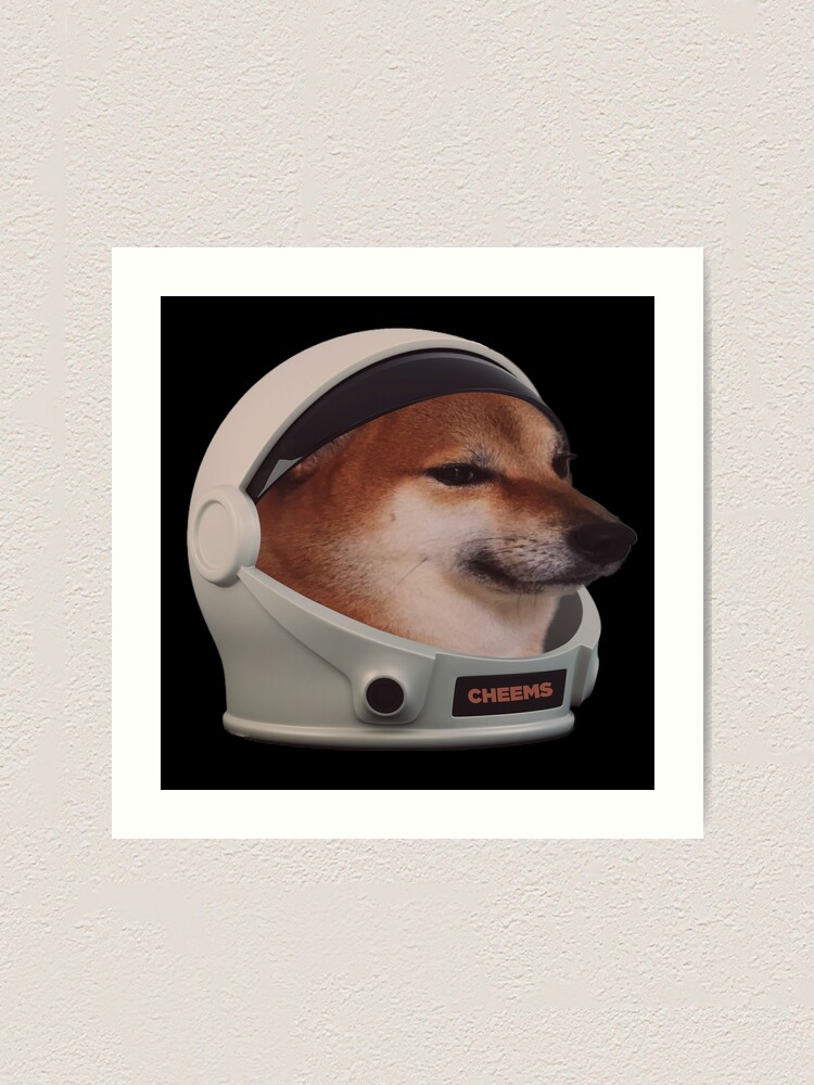 "Cheems dog" Art Print by nikolaj1301 | Redbubble