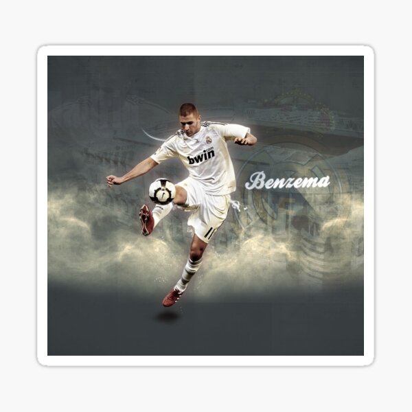 "Art Benzema Wallpaper" Sticker for Sale by lucysuci | Redbubble