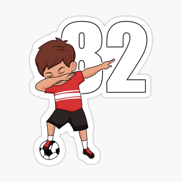 "Awesome Soccer Player Number 82 Soccer Athlete Athletic Sports Team ...