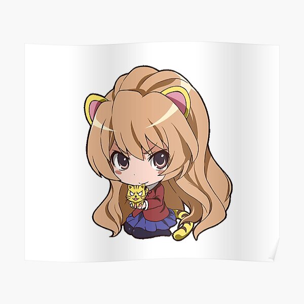 "Toradora - Taiga Aisaka - Cute - Cat." Poster for Sale by Goka-Art ...