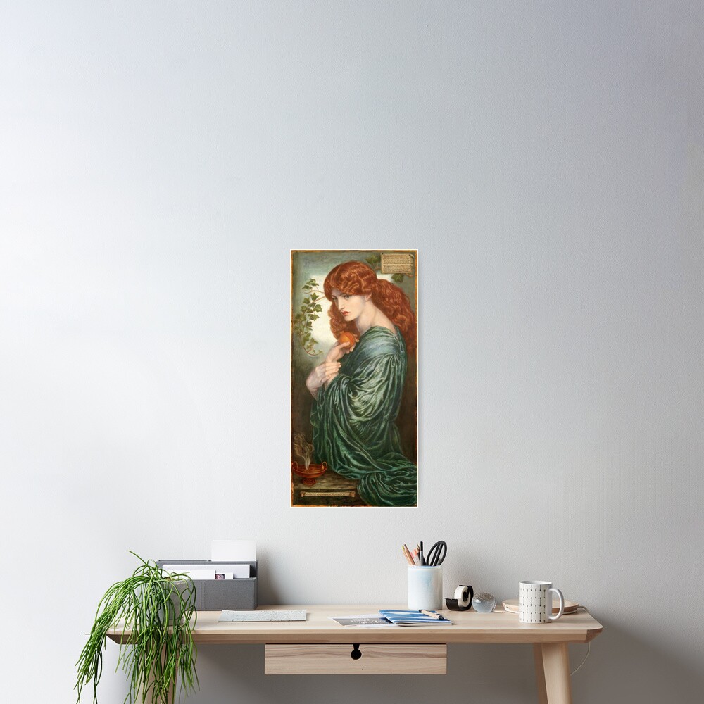 "Dante Gabriel Rossetti - Proserpine (1874)" Poster for Sale by ...