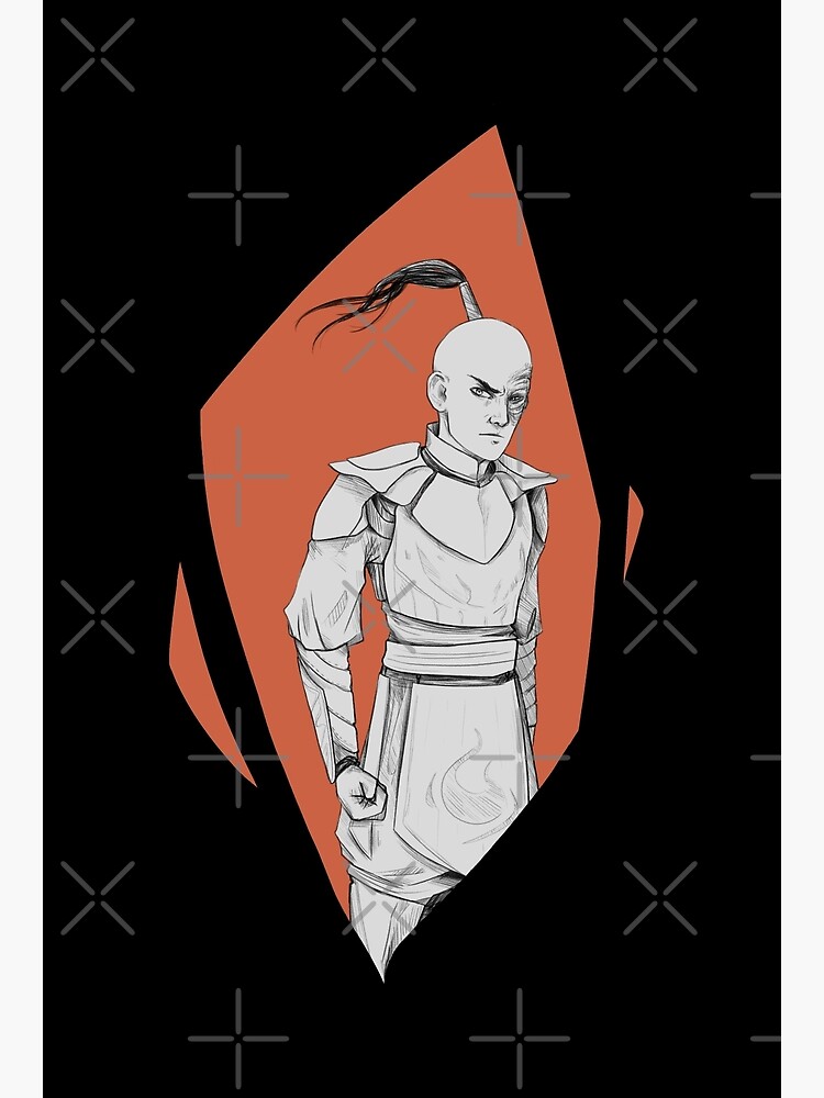 Prince Zuko Premium Matte Vertical Poster