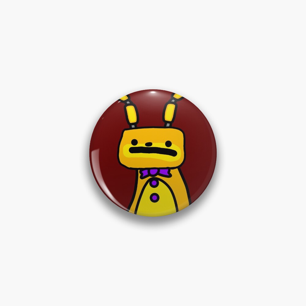 "Springbonnie (FNaF)" Pin for Sale by MrMeowser | Redbubble