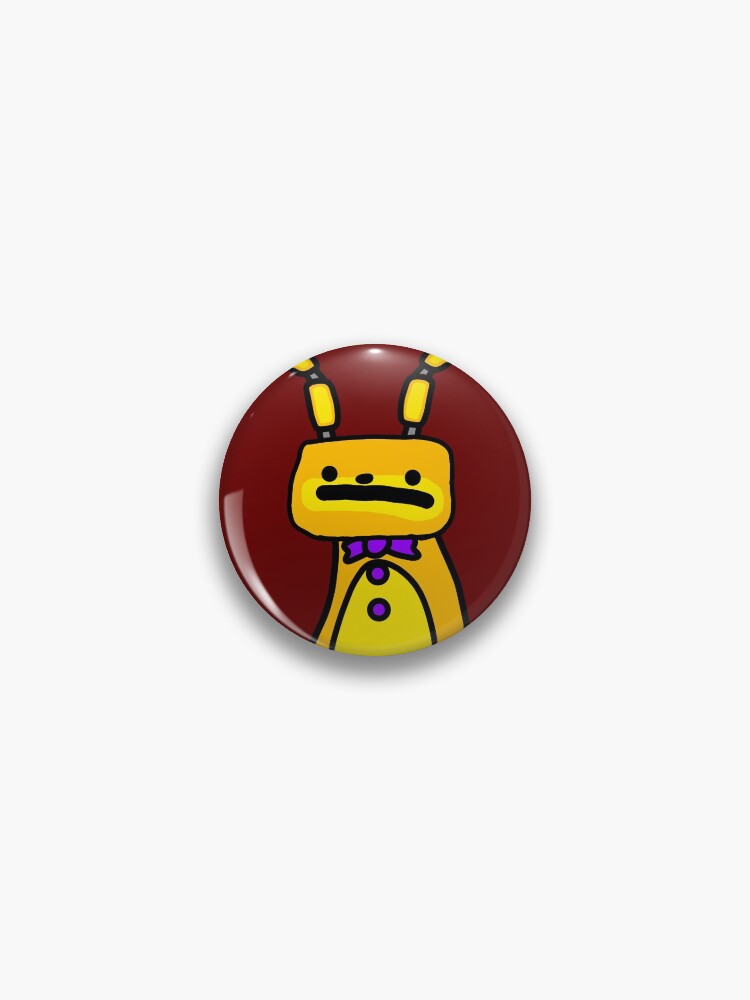 "Springbonnie (FNaF)" Pin for Sale by MrMeowser | Redbubble