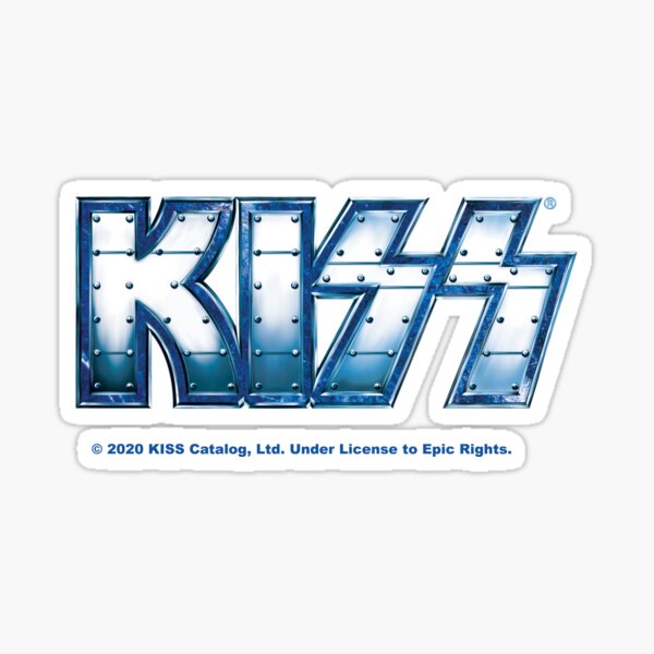 "Blue Metal Logo, kiss, kiss fan art, kiss band, kiss music, kiss ...