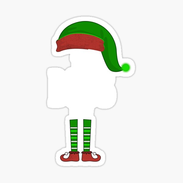 "The Boss Elf from the Elf Squad Family Pajamas " Sticker for Sale by ...