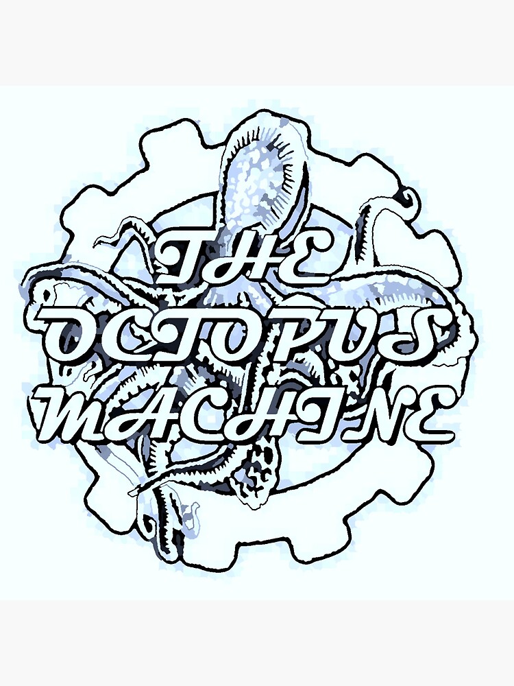 "The Octopus Machine logo" Sticker by OctopusMachine | Redbubble