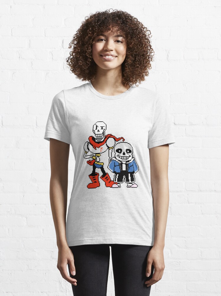"Undertale - Sans and Papyrus" Essential T-Shirt for Sale by cat cat ...