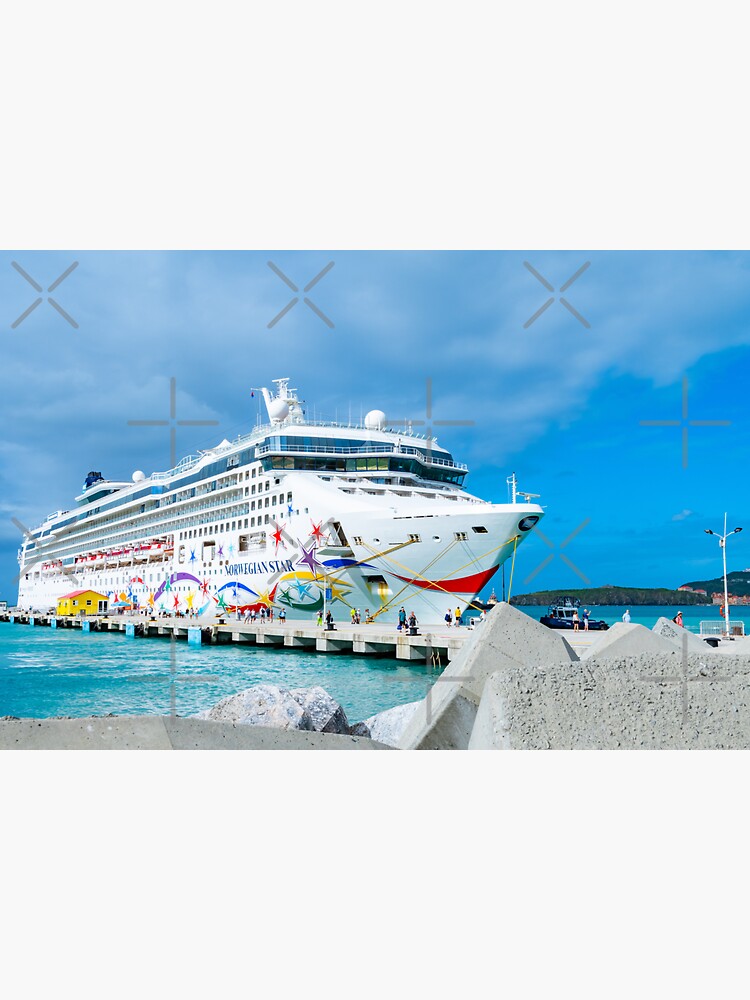 "NCL Star of Norwegian Cruise Line" Sticker for Sale by debbieannpowell ...