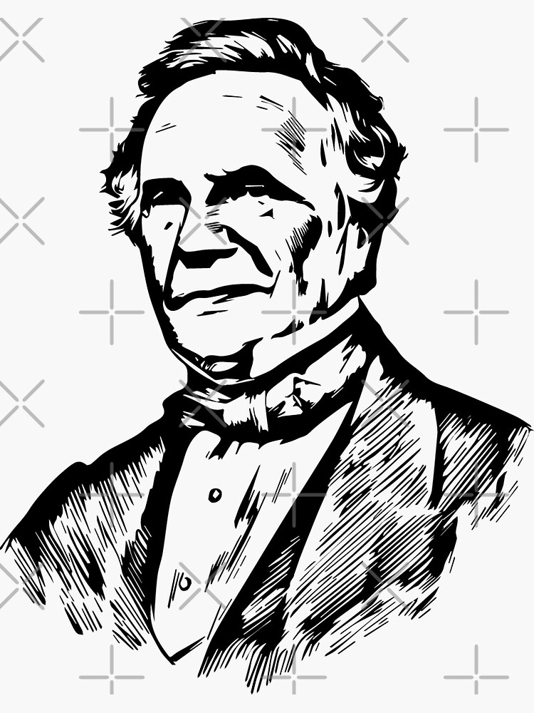 "Charles Babbage" Sticker by kislev | Redbubble