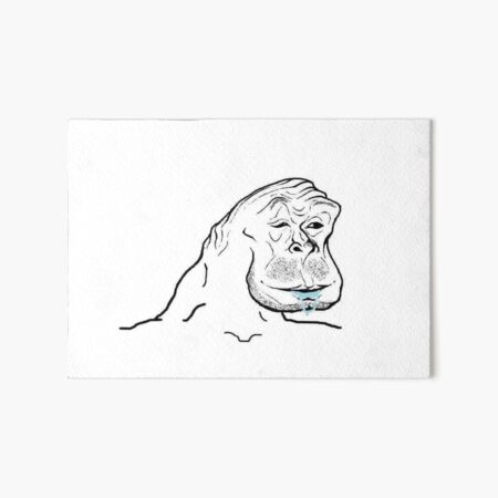 "Boomer Monkey meme doomer hey" Art Board Print by 1artstation | Redbubble