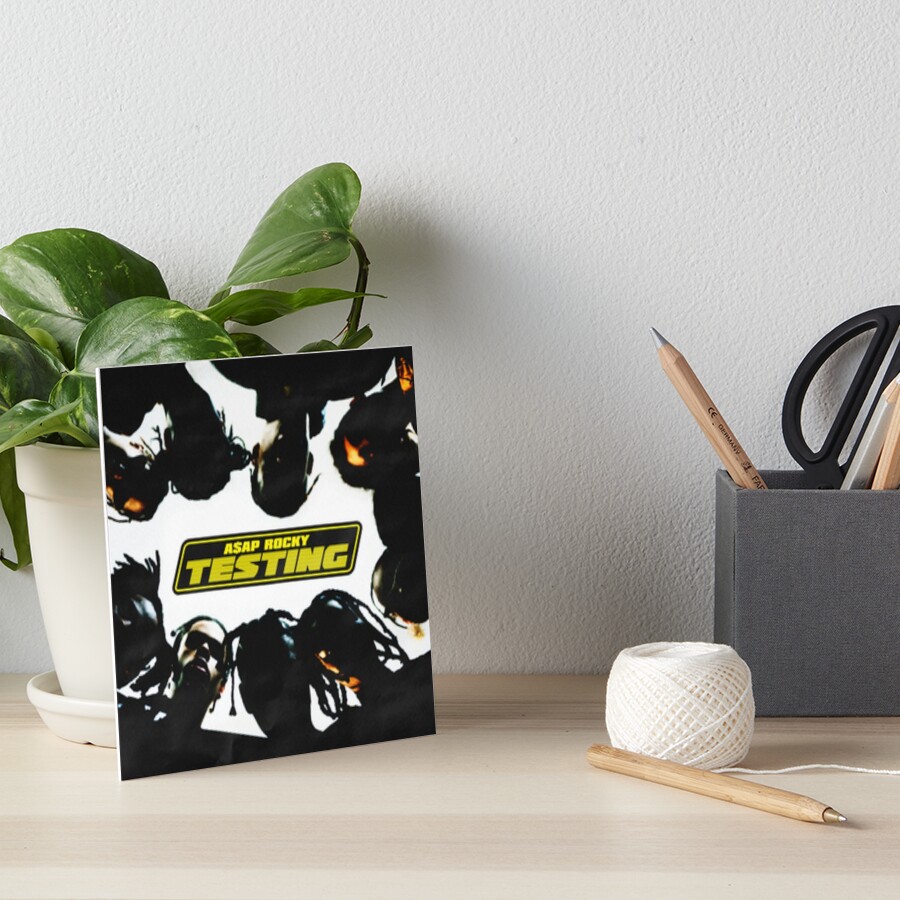 "Testing Album Cover" Art Board Print by itsyogirlarini | Redbubble
