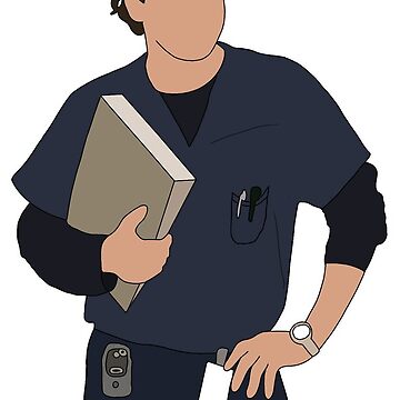 "Derek Shepherd" Sticker for Sale by oliviamikulaa | Redbubble