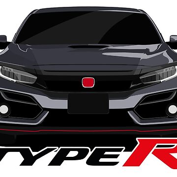 "Honda Civic Type R" Coasters (Set of 4) for Sale by AUTO-ILLUSTRATE ...