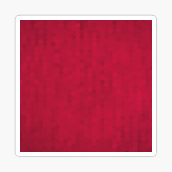 "Minimalist Ruby Red Burgundy Red" Sticker for Sale by IamTrending ...